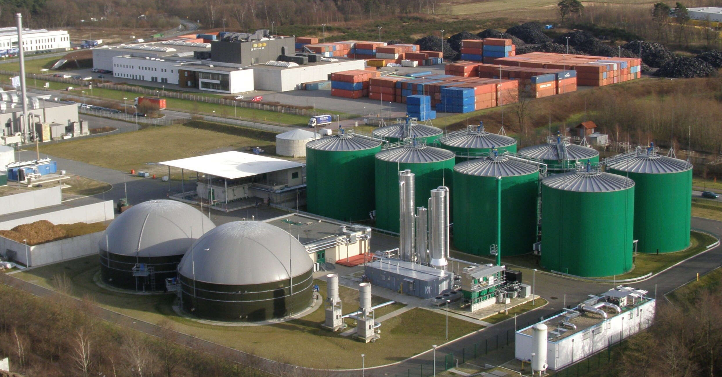 Erfolgreiche Biogasanlage der TerraSol Wirtschaftsdünger GmbH